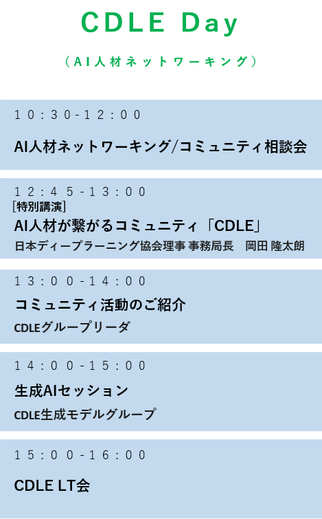 CDLE DAY in AI EXPO 2023春 | CDLEコミュニティサイトβ版